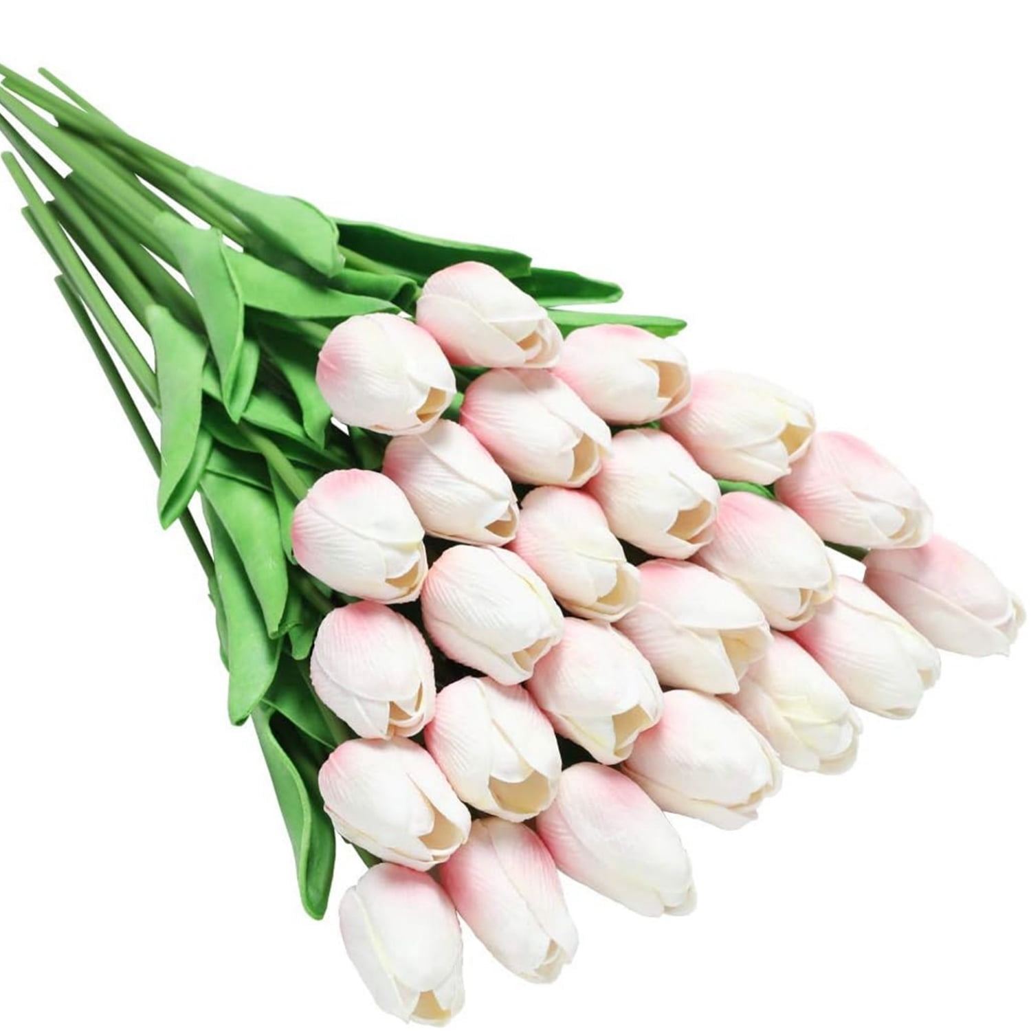 Topboutique Artificial Tulip Flowers 20 Pcs Fake Spring Tulips Faux ...