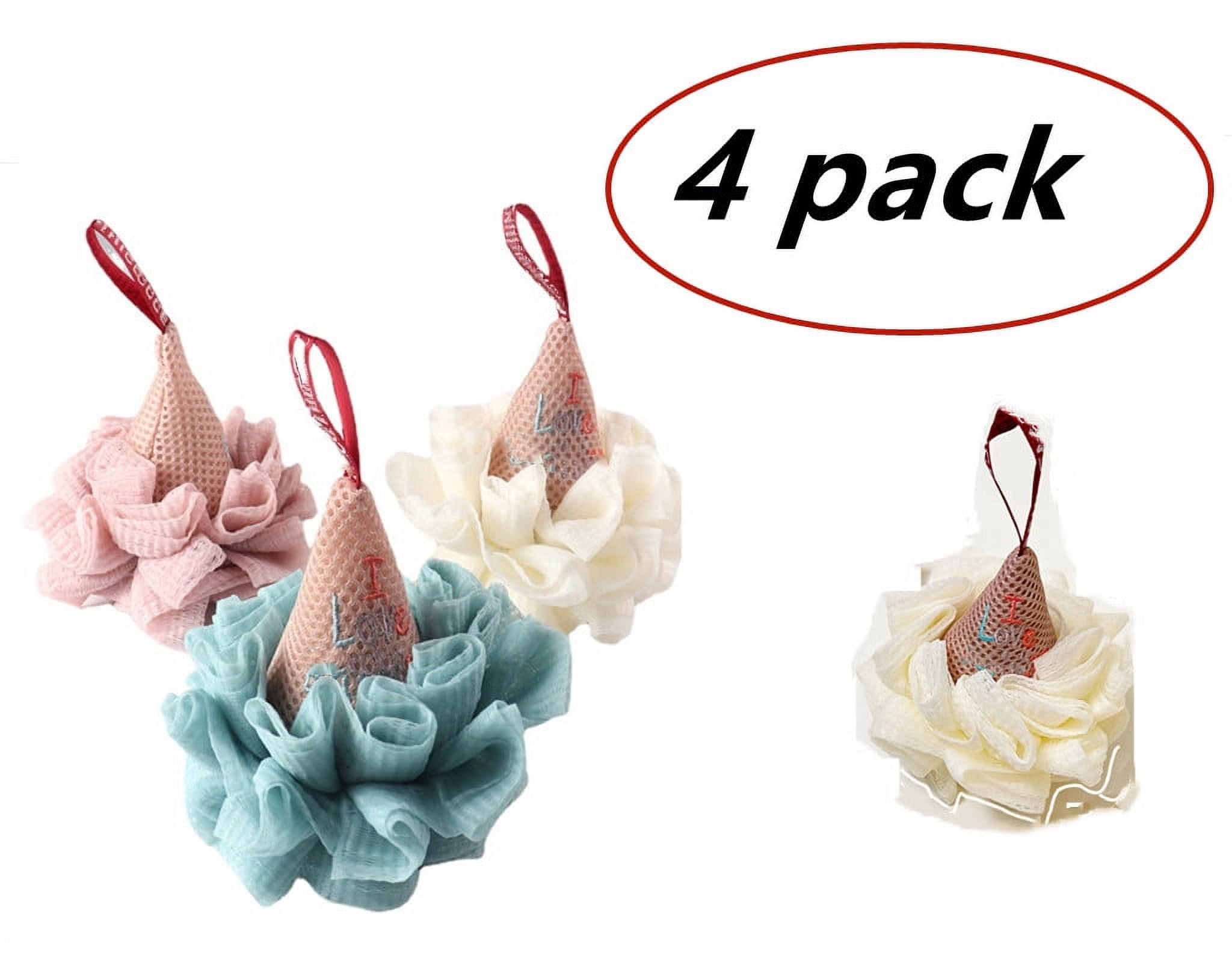 Topboutique Bath Shower Loofah Sponge 50g Bath Mesh Pouf Shower Ball ...