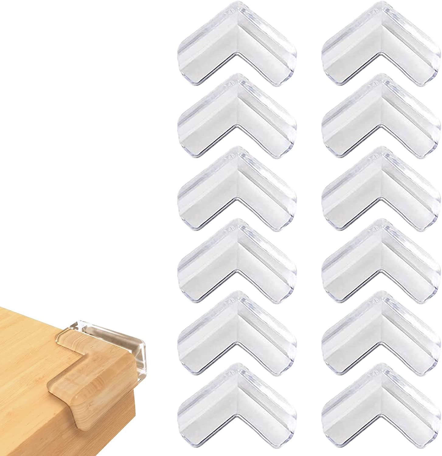 Topboutique Corner Protector, 12 Pack Corner Guards, Large Size, Strong ...
