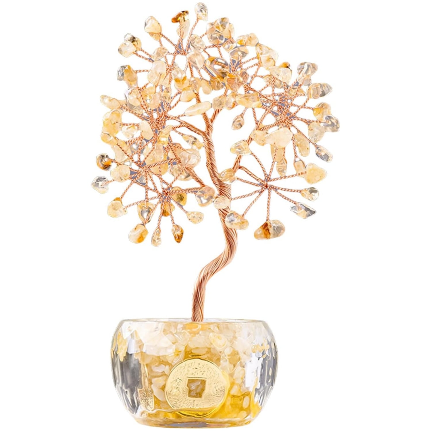 Topboutique Crystal Tree,Crystal Potted Tree,Fortunes Money Tree ...