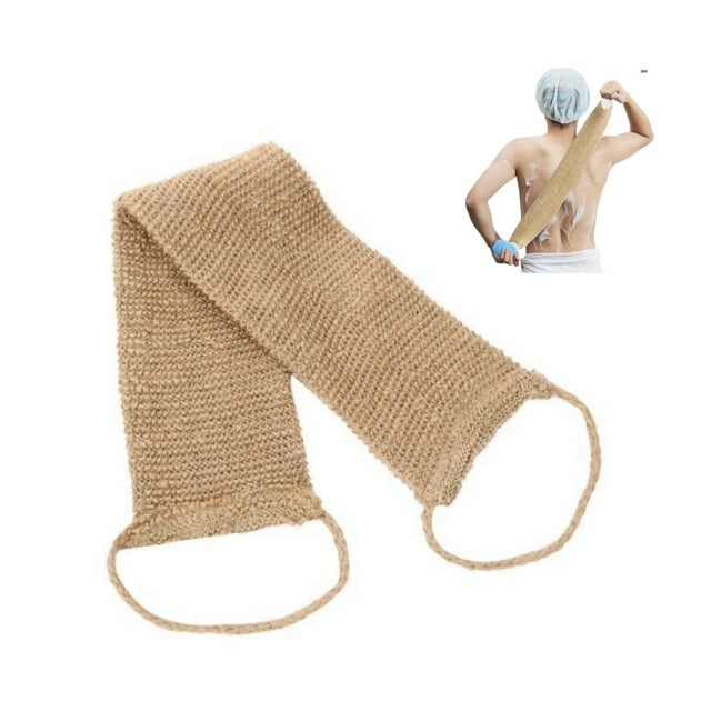Topboutique Exfoliating Back Scrubber,Body Brush Scrubber with Rope ...