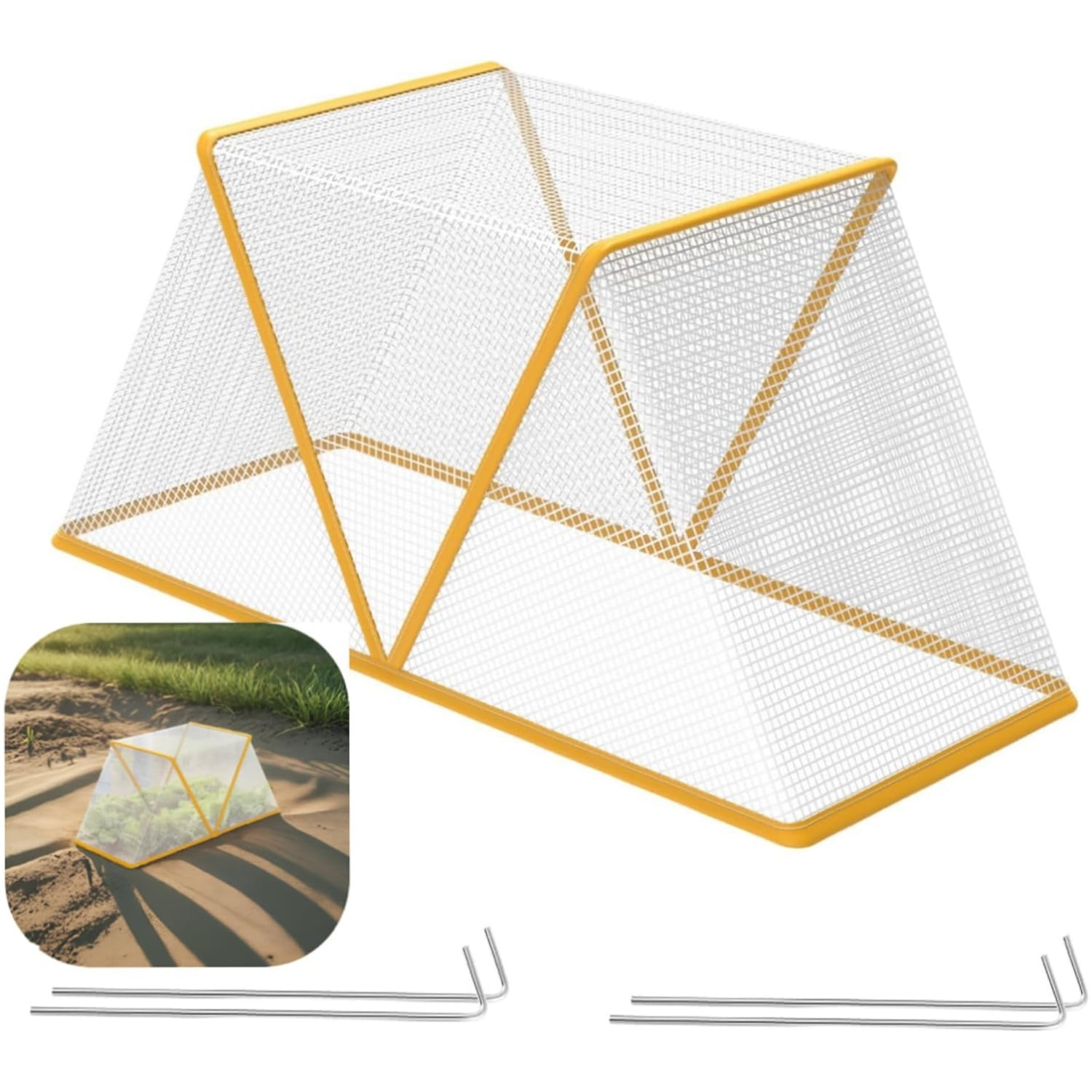 Topboutique Garden Row Accelerator Plants Cover Foldable Raised Garden ...