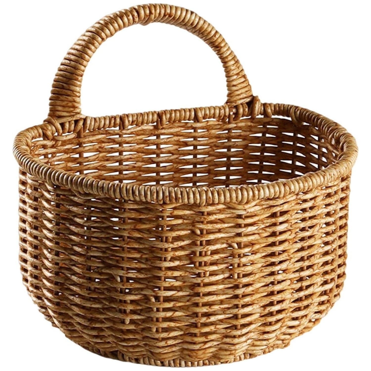 Topboutique Hanging Baskets,Woven Hanging Storage Baskets,Fruit Wall ...