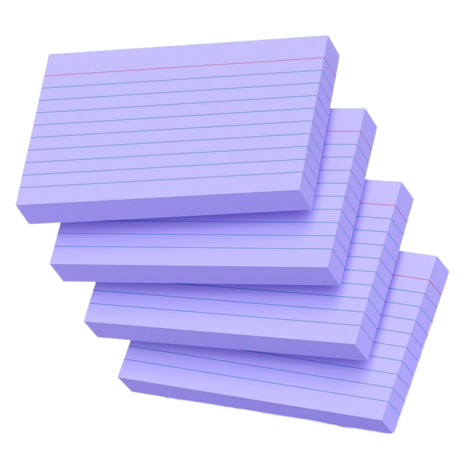 Topboutique Index Cards 3"x5" Lined Index Cards Flash Cards Ruled Note ...