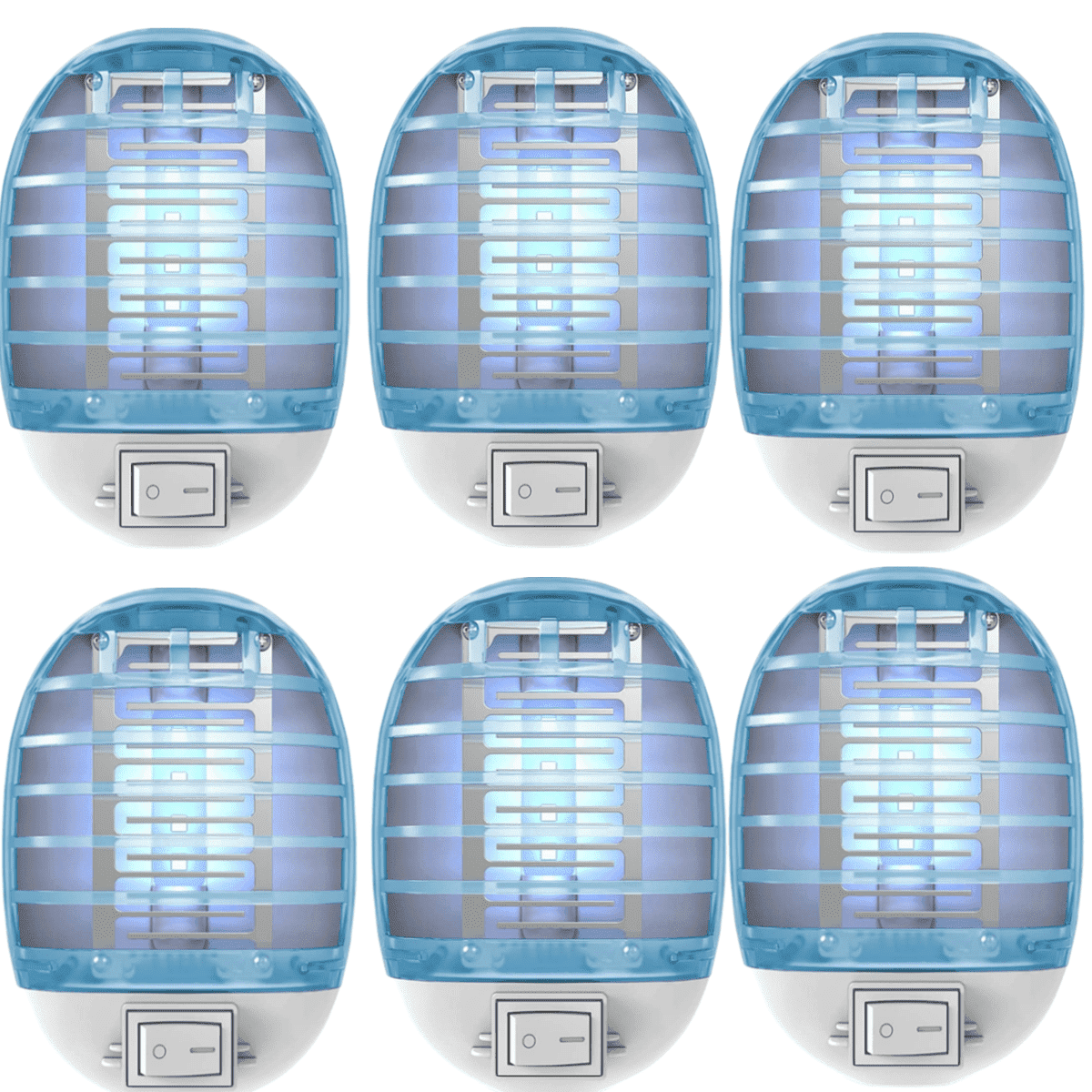 Topboutique Indoor 20-30 sqm Bug Zapper, White, 6 Count - Walmart.com