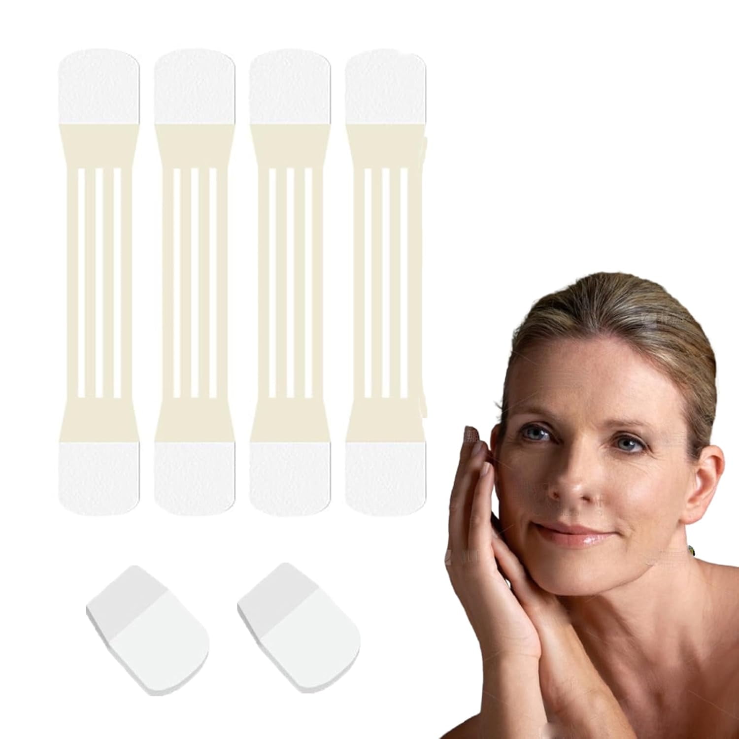 Topboutique Instant Neck Tape,Face Neck Lifting Tape,Lift Tapes ...