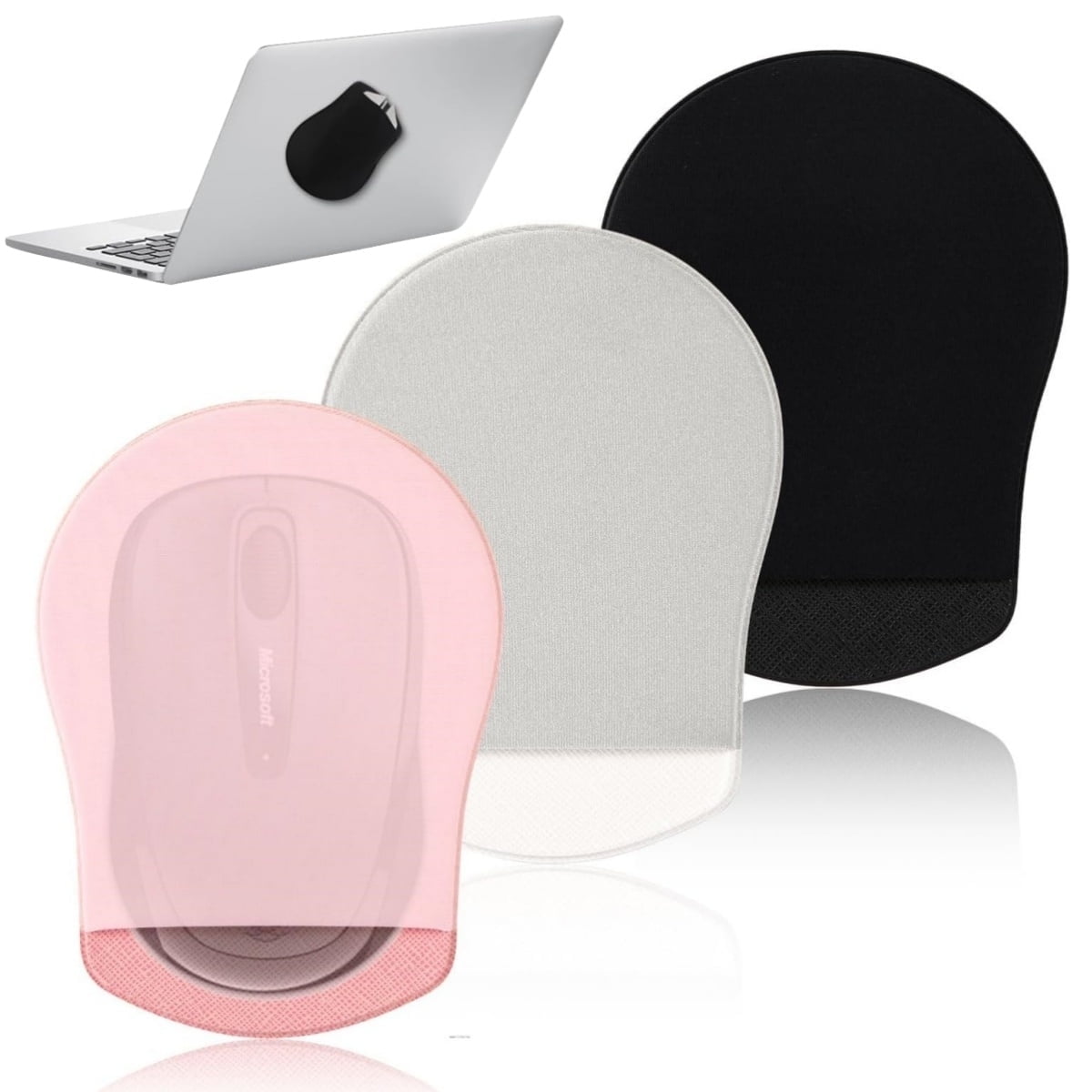 Topboutique Laptop Mouse Holder, Stick-On Mouse Case, Elastic Wireless ...