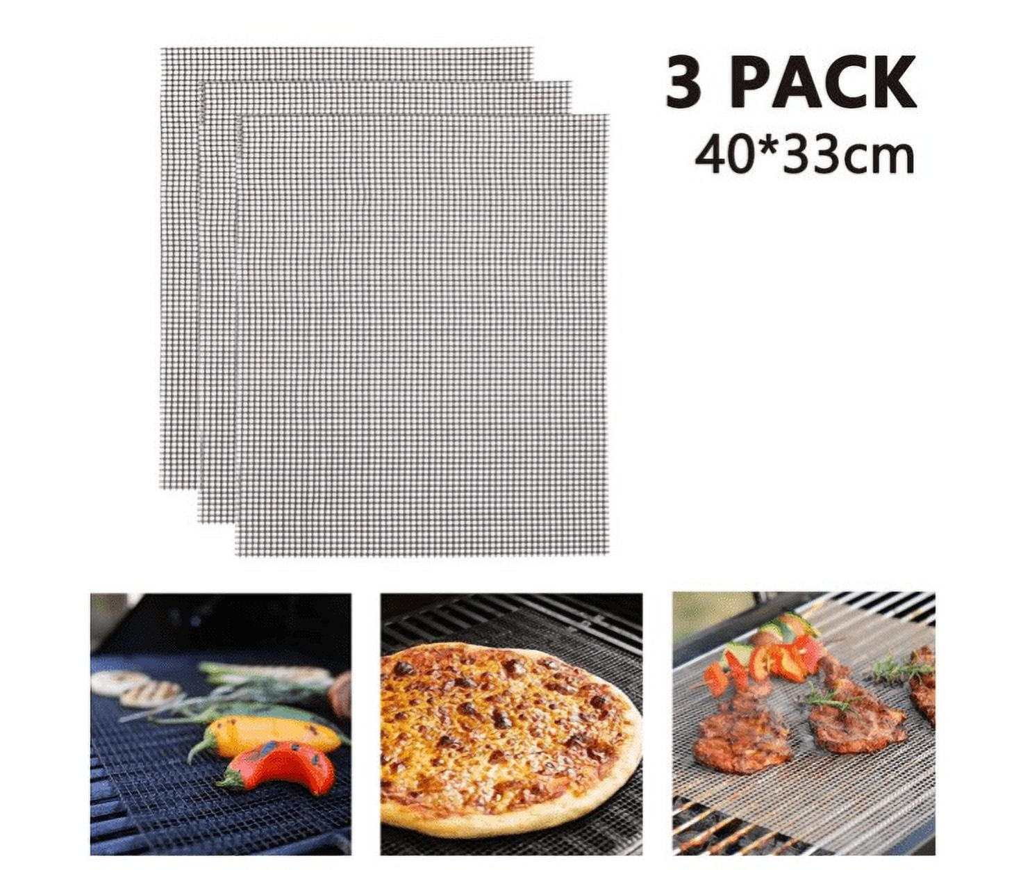 Topboutique - Mesh BBQ Grill Mats, Non Stick Barbecue Mat for Charcoal ...