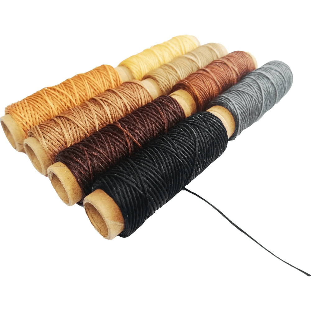 Topboutique Sewing Waxed Thread,8 Colors Leather Sewing Thread Leather ...