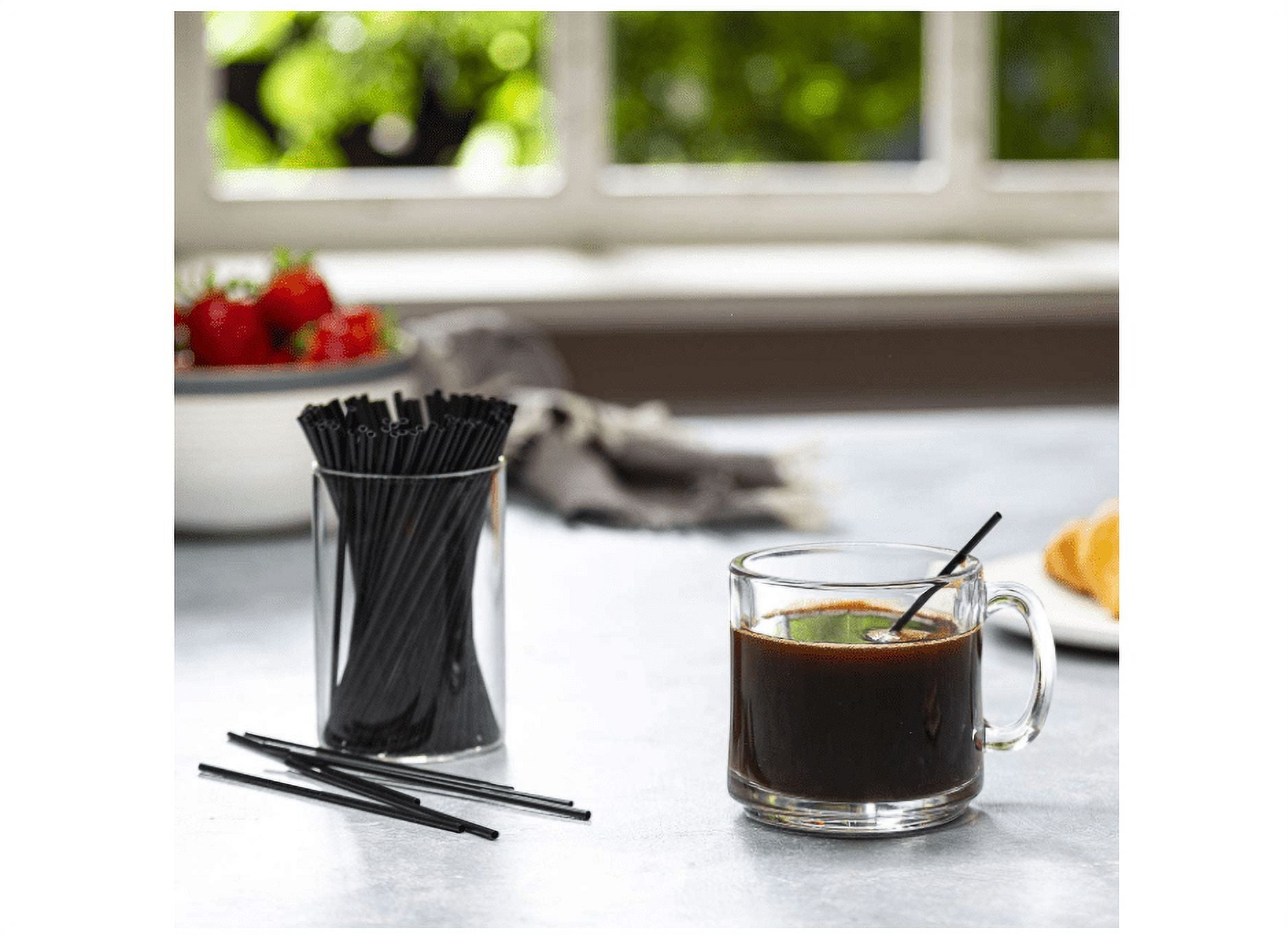 Topboutique Small Plastic Stir Straw, Sip Stirrer, For Coffee and ...