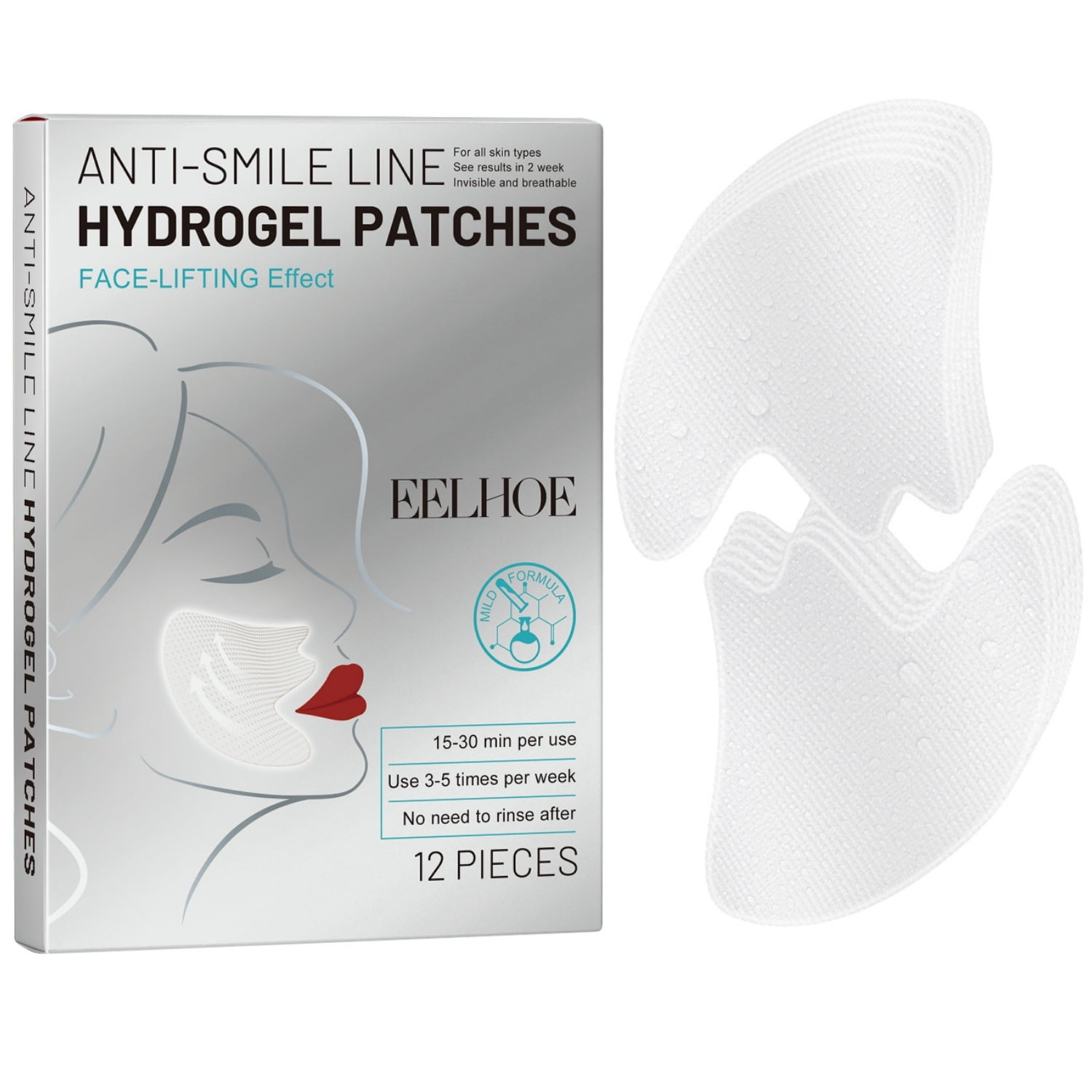 Topboutique Smile Line Patches Retinol Collagen Lifting Mask Anti ...