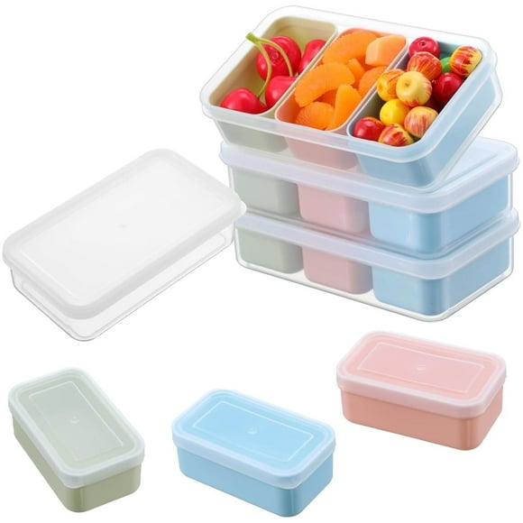 3-compartment Food Containers
