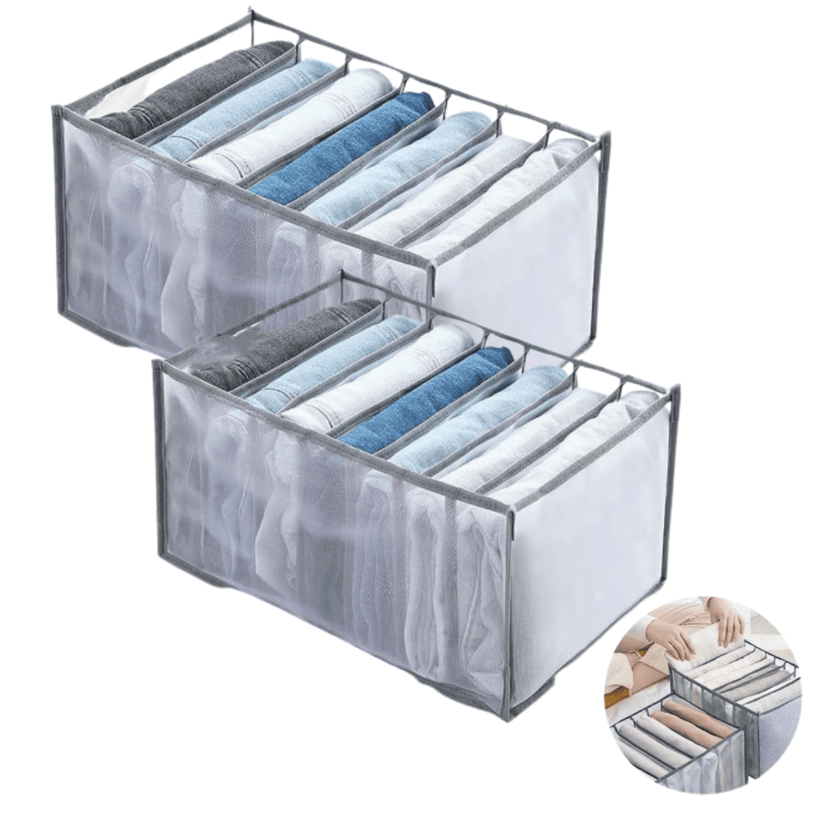 Topboutique Wardrobe Clothes Organizer, Drawer Organizer for Clothing ...