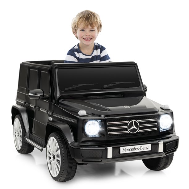 Topbuy 12V 4WD Kids Ride On Benz Car Licensed Mercedes Benz G500 ...