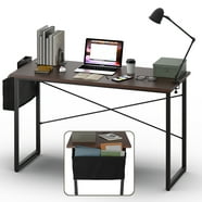 Furinno JAYA Simple Design Computer Writing Desk, Walnut - Walmart.com