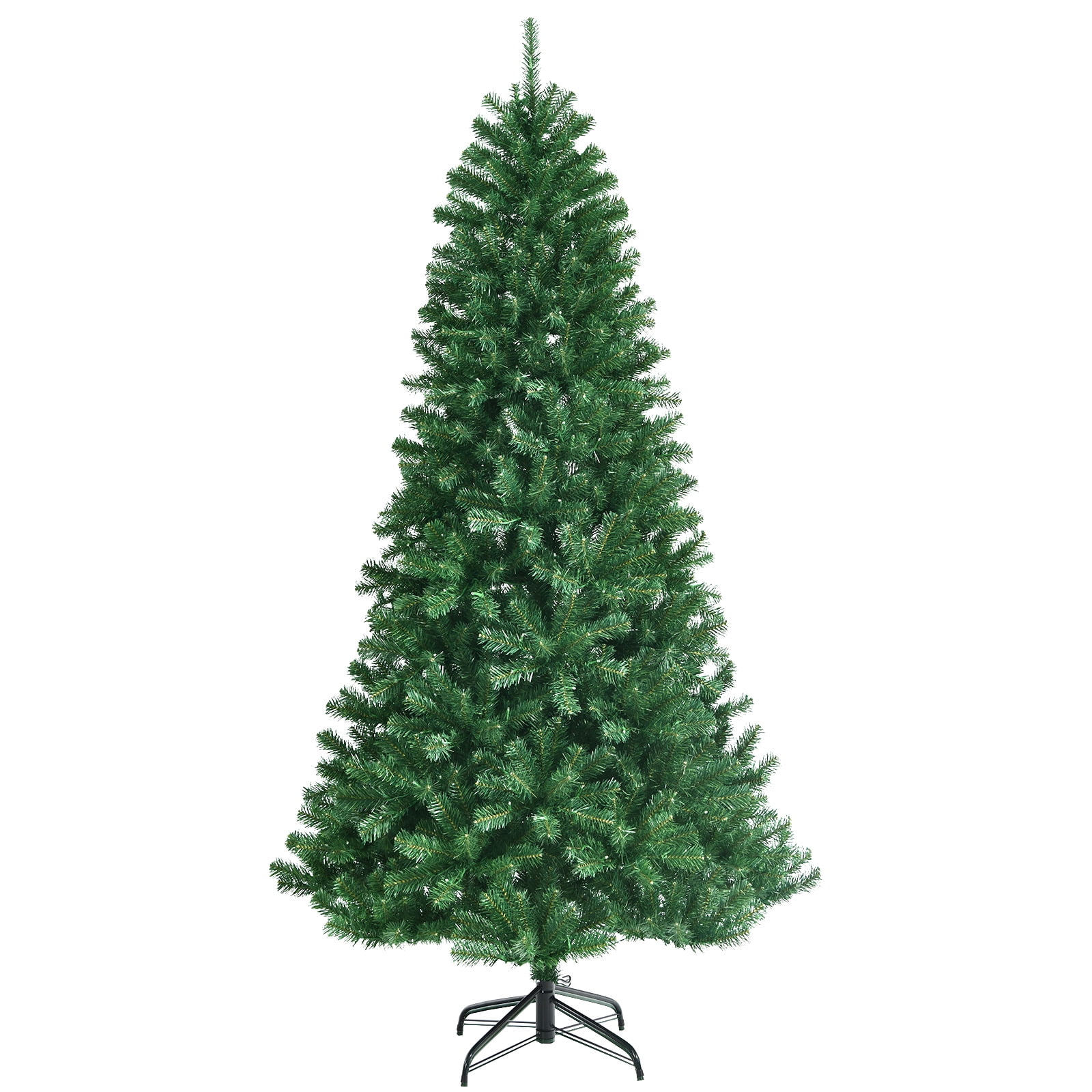 Topbuy 6ft Pre-lit Artificial Christmas Tree with 350 Remote-controlled ...