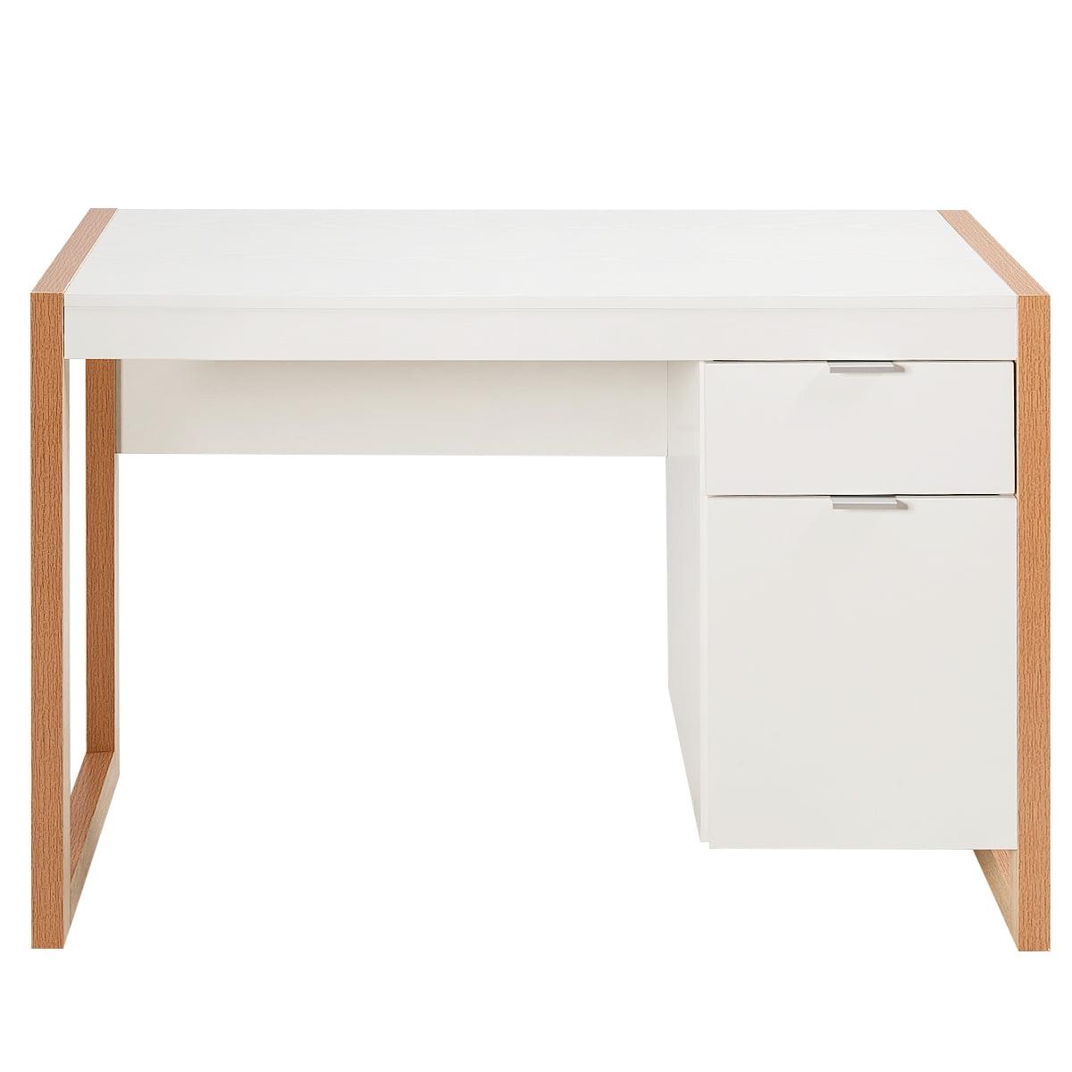 Topbuy Computer Desk PC Laptop Table Working Station W/ Storage Drawer ...