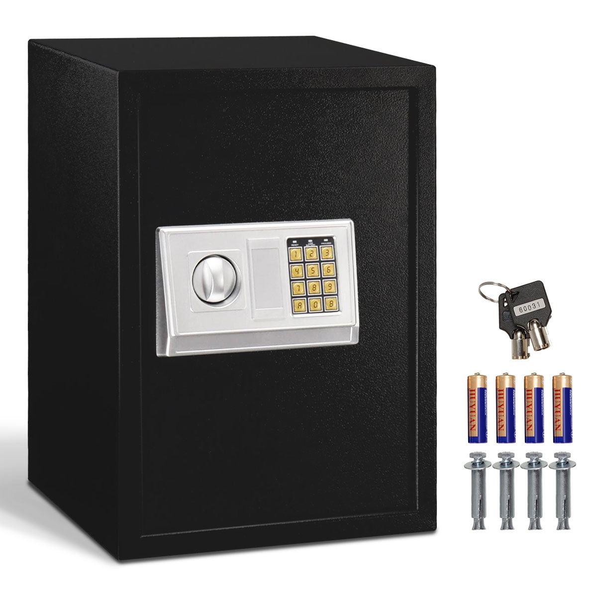 Topbuy Digital Electronic Keypad Lock Safe Box 1.8 C.F. Security Box ...