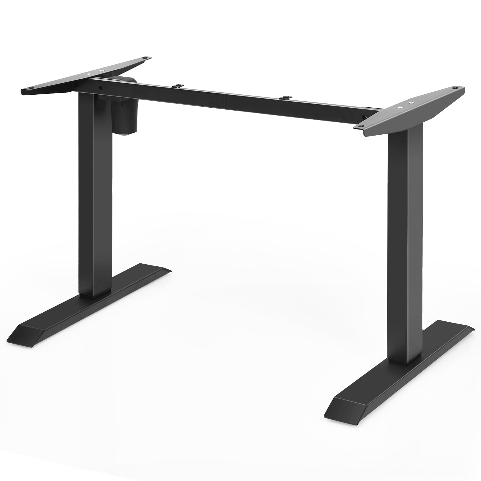Topbuy Electric Height Adjustable Standing Desk Frame Workstation Base ...