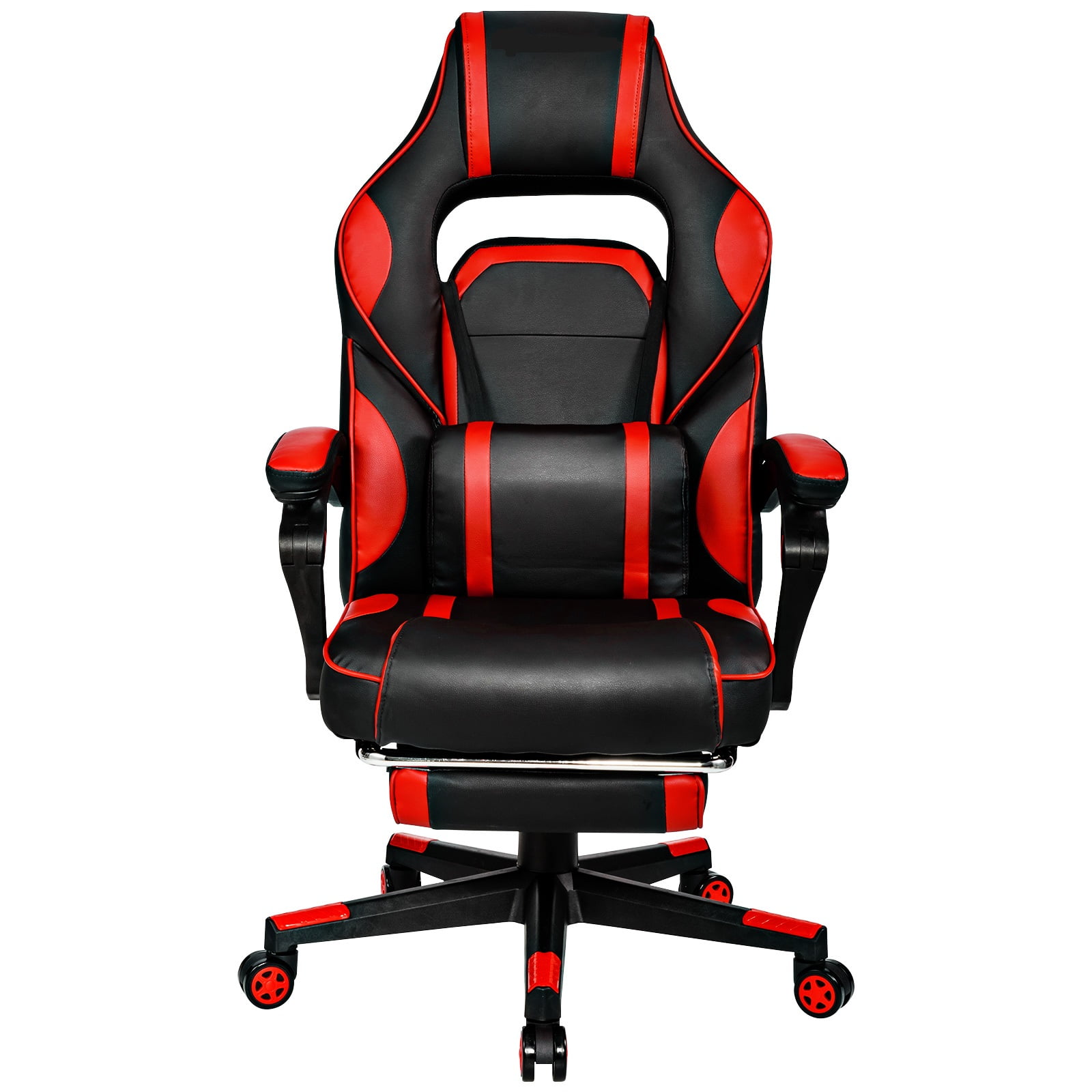 Topbuy Gaming Chair Height Adjustable with Cushion Ergonomic High Back ...
