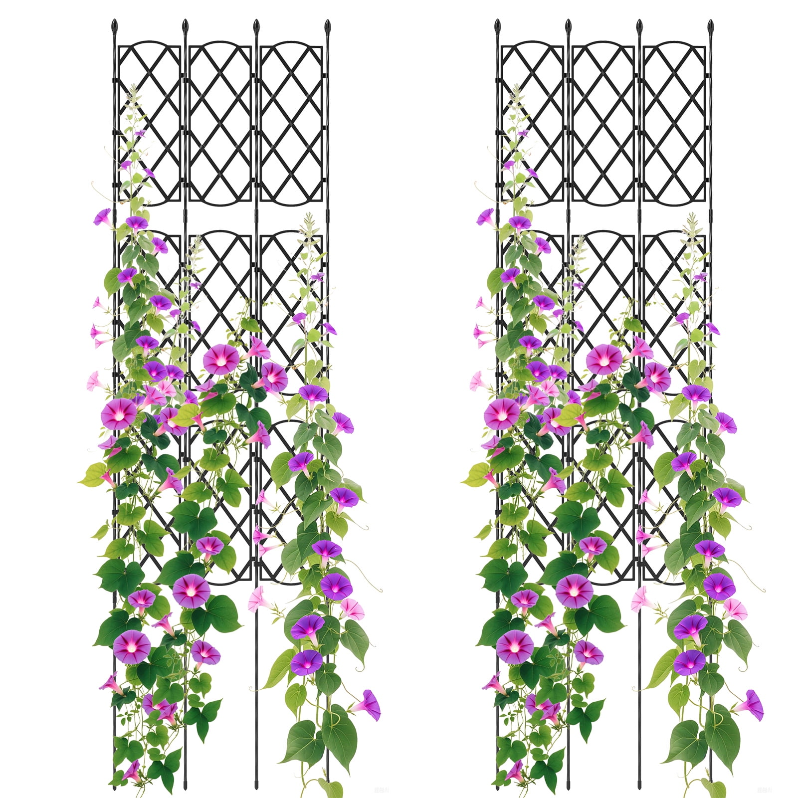 Patiojoy Garden Trellis Outdoor Plant Support Frame with Adjustable ...