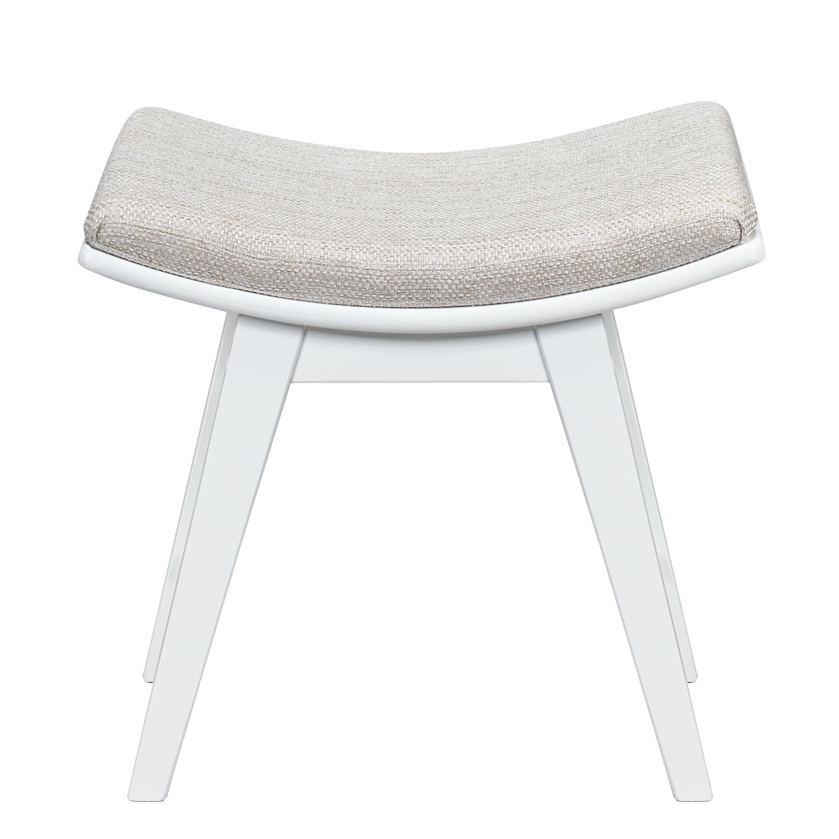 Free Shipping! Topbuy Modern Dressing Makeup Stool w/ Concave Seat ...
