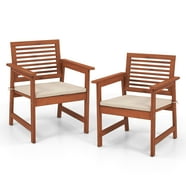 Jeco W00206-C White Wicker Chair - Walmart.com