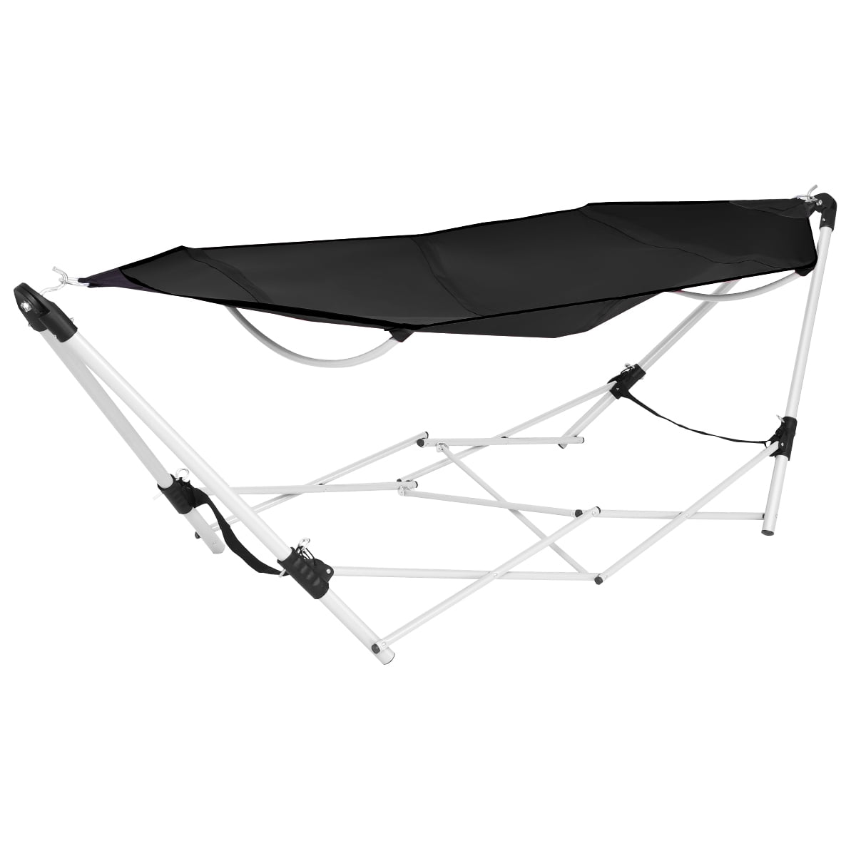 Topbuy Outdoor Portable Folding Hammock with Free standing Frame& Carry ...