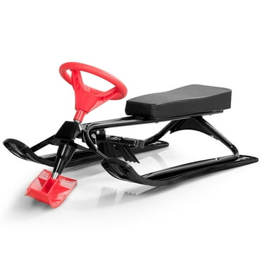 Zipfy Classic Freestyle Mini Luge Ride On Downhill Speedster Snow Sled ...
