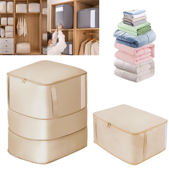 Topcci Ultra Space Saving Self Compression Organizer, X-Large Capacity ...