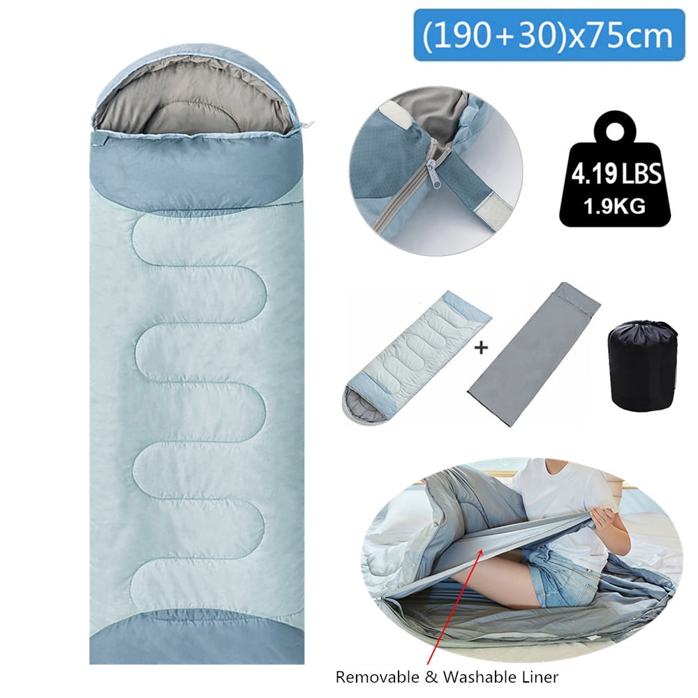 Topchances 0 Degree Camping Sleeping Bags XL Cold Weather Winter ...