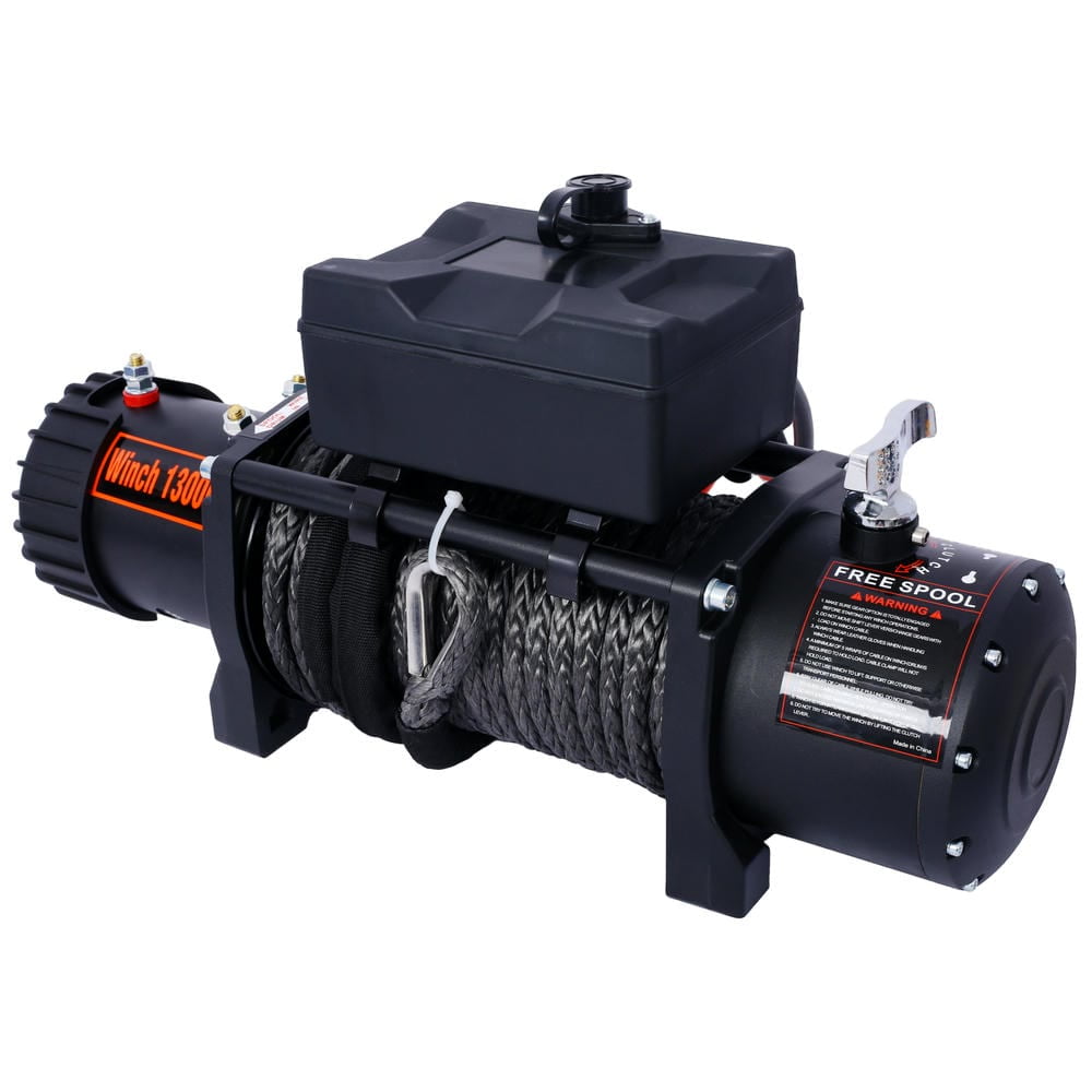 Topcobe 13000 lb Load Capacity Electric Winch, 12V DC Power Winch for ...