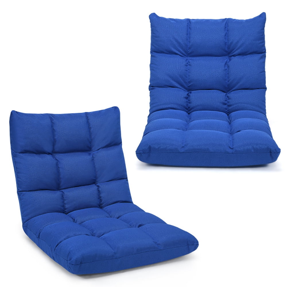 Topcobe 14-Position Adjustable Folding Lazy Gaming Sofa, Single Sofa ...