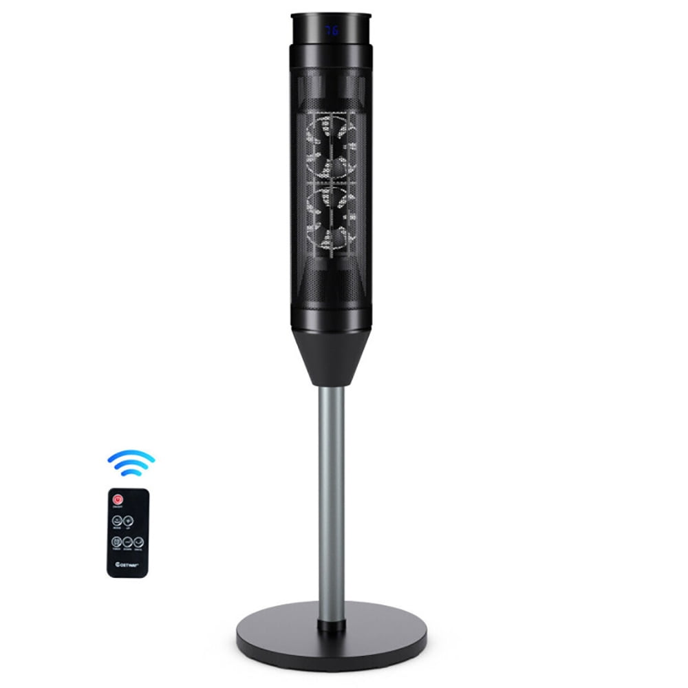 Topcobe 1500W Portable Pedestal Heater w/ Timer Remote Control, Easy ...