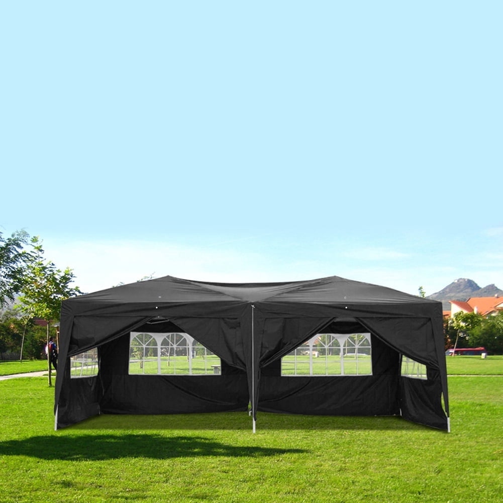 Topcobe 180"x236" Canopy Tent Awnings for Decks, Backyard Canopy Gazebo ...