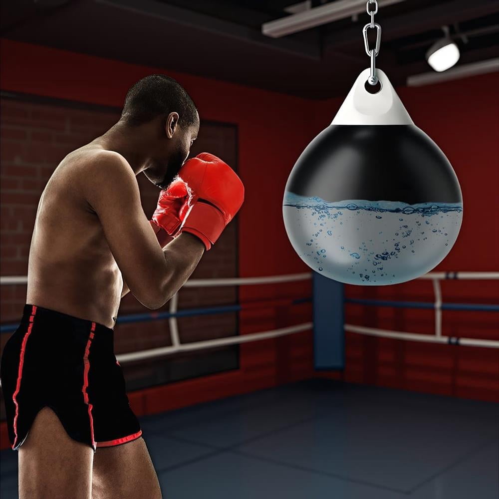 Topcobe 21 Inch Water Punching Bag with Adjustable Metal Chain, Boxing ...