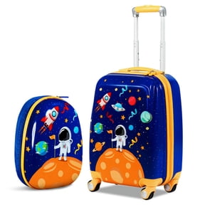 Bluey Kids Luggage and Backpack Set - 18" Luggage Suitcase With Wheels ...
