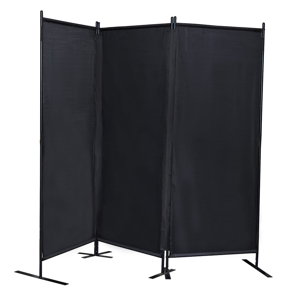 Topcobe 6 Ft Tall 3-Panel Privacy Screen, Room Divider for Home Office ...