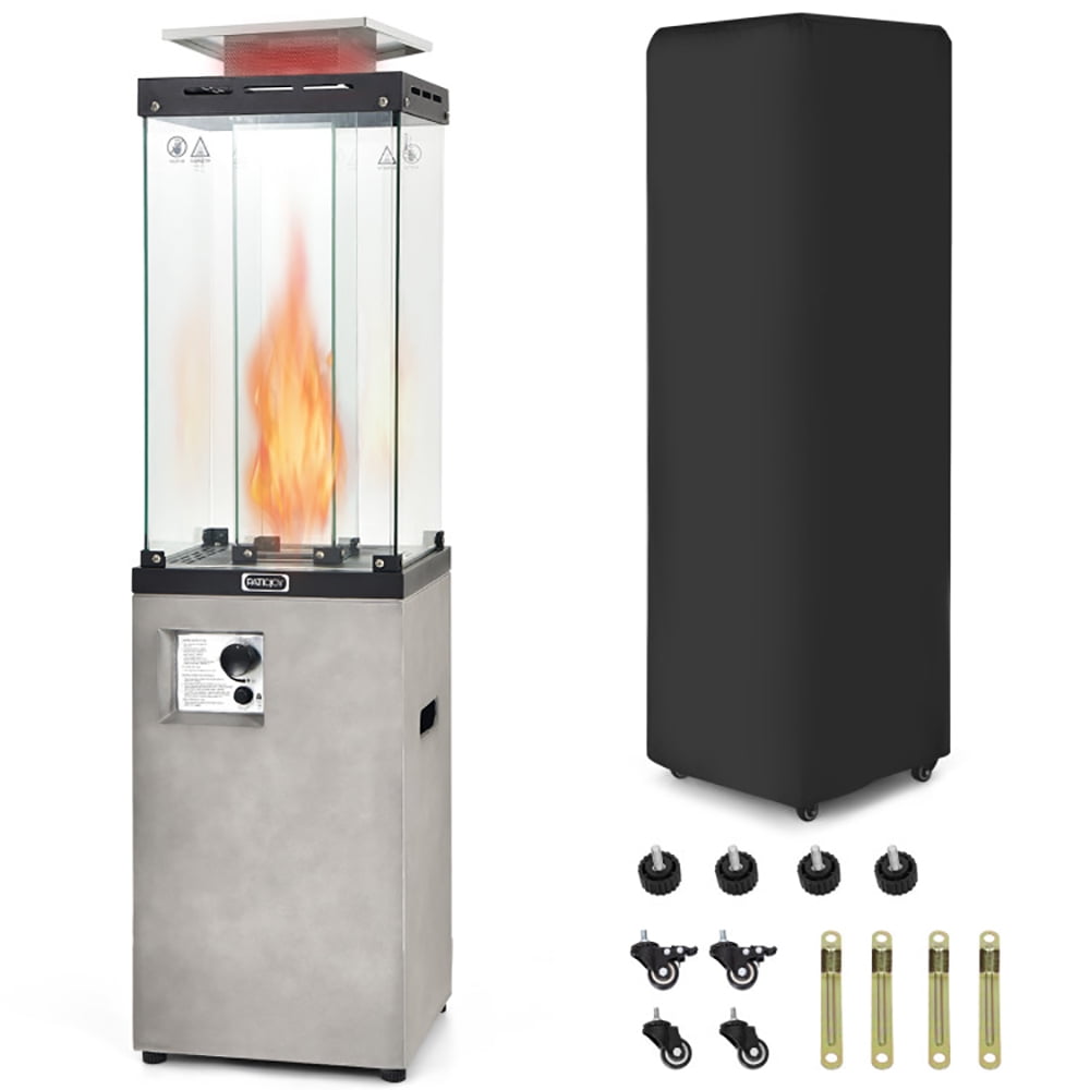 Topcobe 41 000 BTU Propane Patio Heater with Metal Hood, Outdoor ...