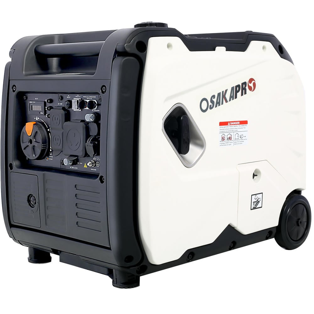Topcobe 4500W Portable Electric Generator, Super Quiet Inverter ...