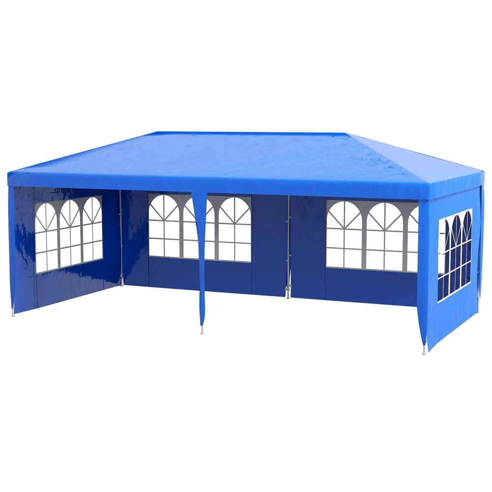 Topcobe 9.6' x 19' Large Party Tent, Outdoor Event Shelter, Patio ...