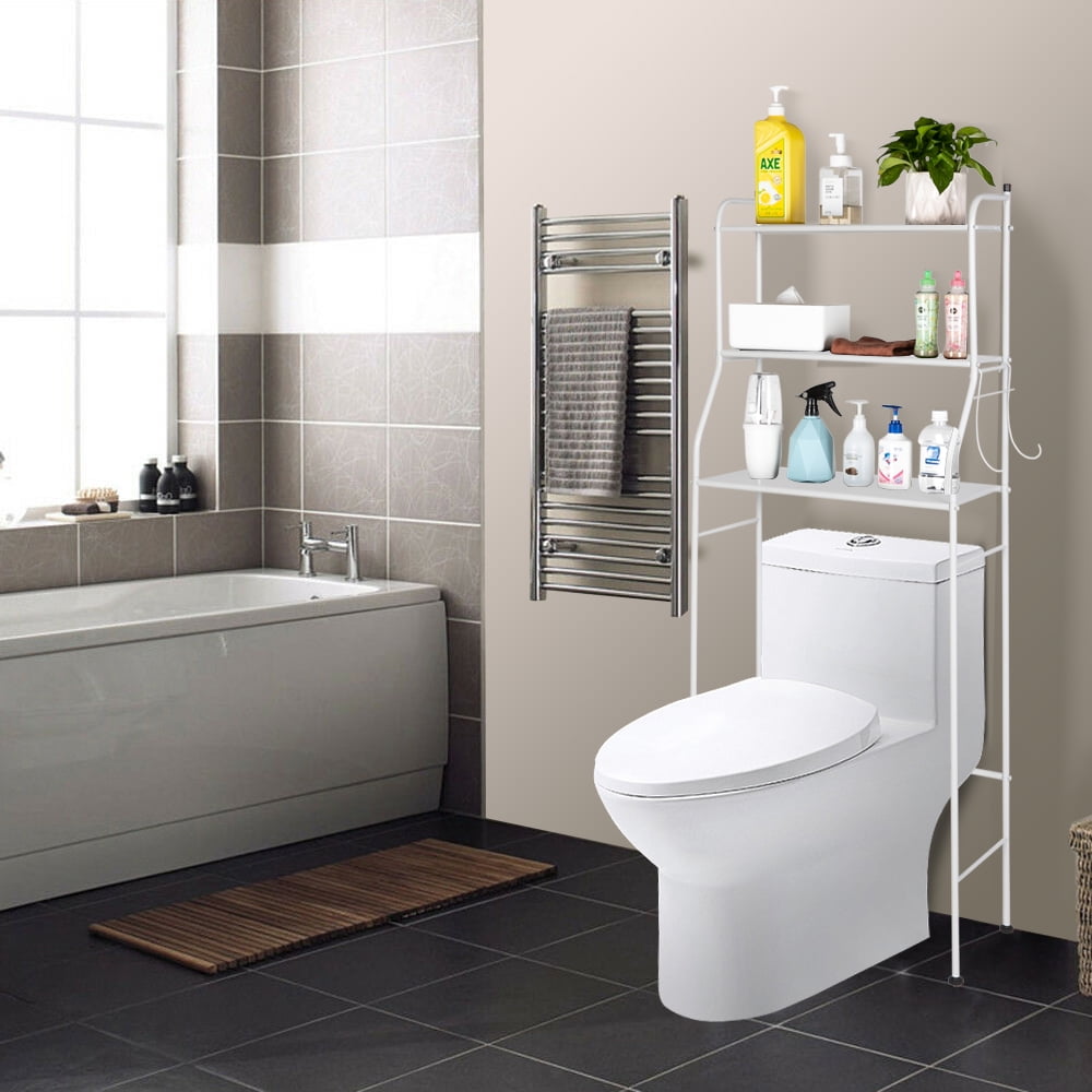 Topcobe Bathroom Organizer Over Toilet, Space Saver Rack Over the ...