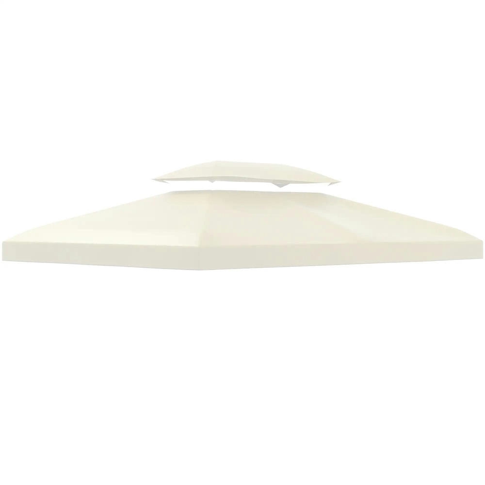 Topcobe Canopy Tent Replacement Canopy, 2-Tier Top Cover for 9.84' x 13 ...