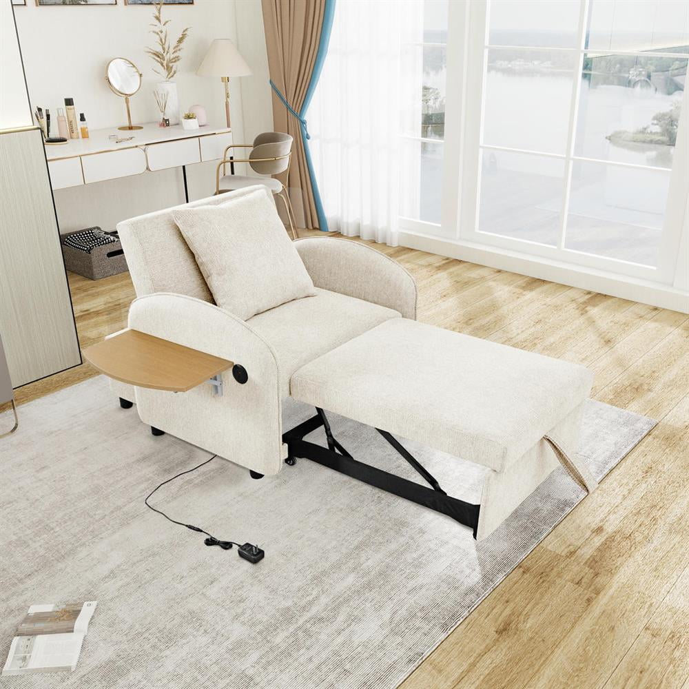 Topcobe Convertible Sofa Bed with Computer Board & USB Ports - 3-in-1 ...