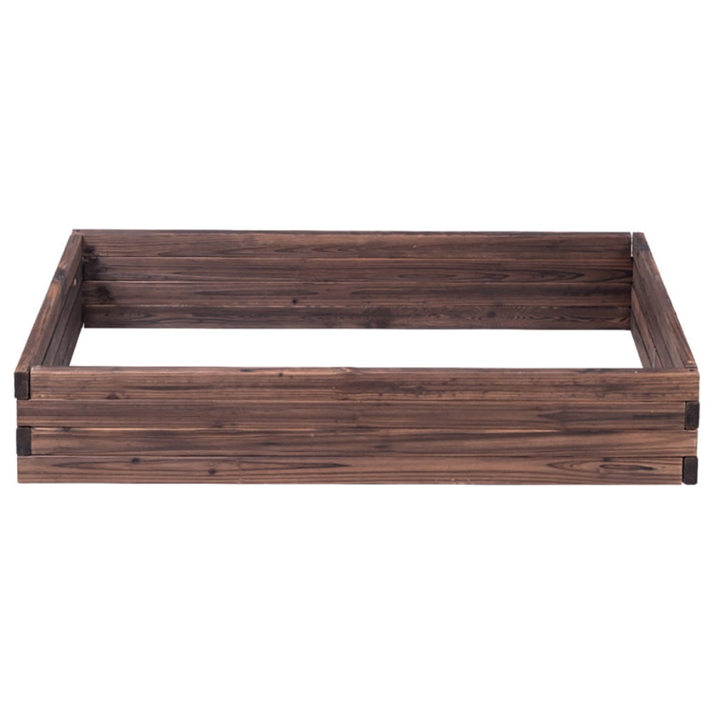 Topcobe Elevated Wooden Garden Planter Box Bed Kit, Planter Boxes ...