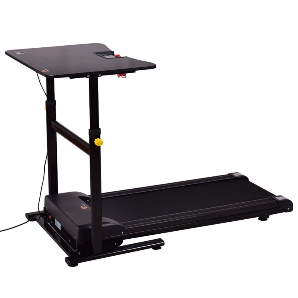 Topcobe Standing Electric Treadmill with Adjustable Tabletop, Under ...