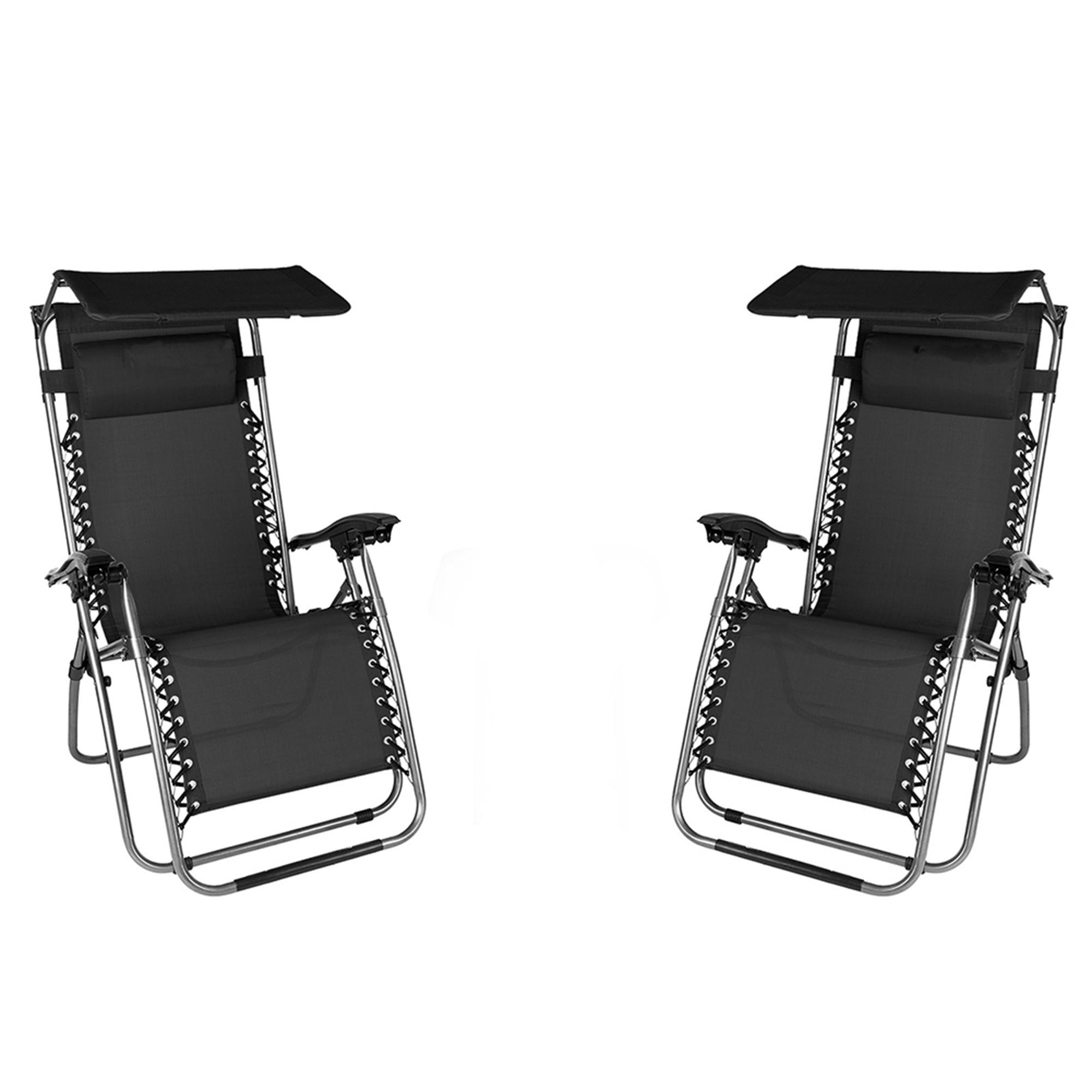 Topcobe Zero Gravity Chair with Awning , Outdoor Lounge Patio Chairs ...