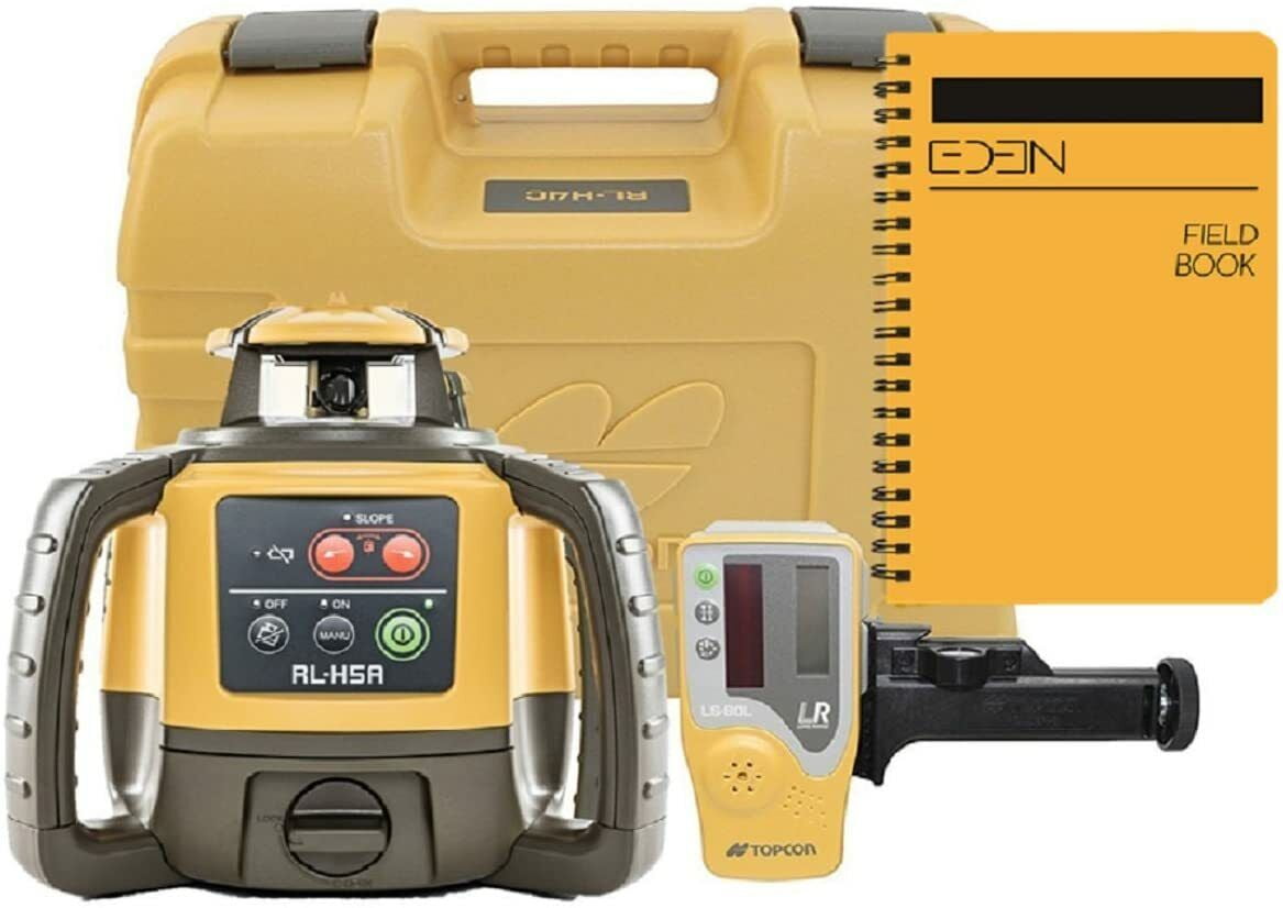 Topcon Tools RL-H5A Self-Leveling Horizontal Rotary Laser with Bonus ...