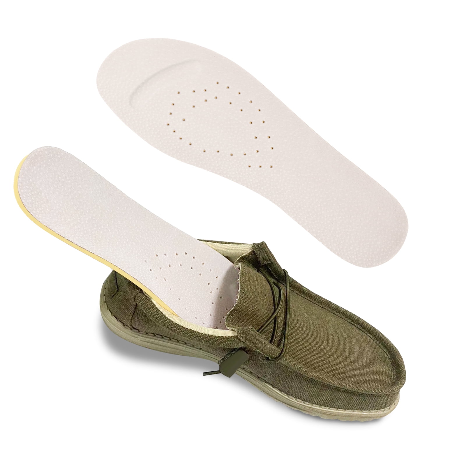 Topdatry Shoe Insoles for Hey Dude Wally Shoes Replacement, Shoe ...