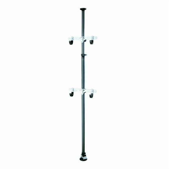 Topeak Dual-Touch Bike Stand 2-Bike Storage Quick Release Adjustments ...